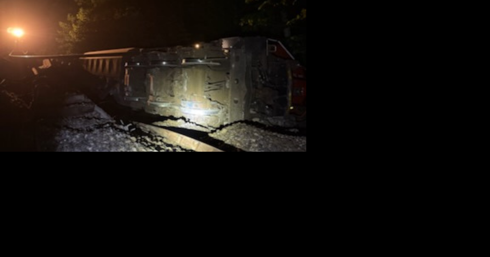 No threat of hazardous materials at train derailment, GCSO confirms ...