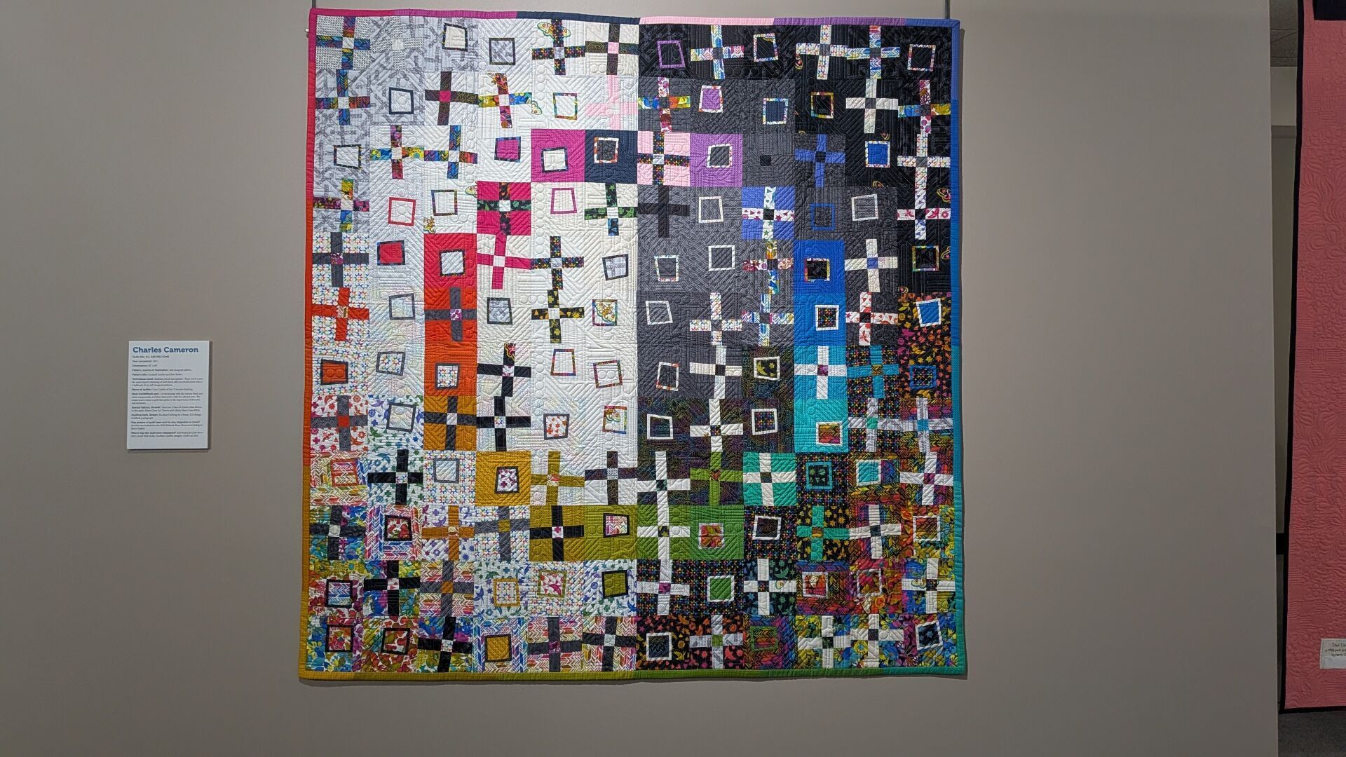 Chemical engineer Charles Cameron showcases unique quilts at National ...