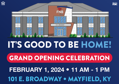 FNB in Mayfield to hold grand opening celebration on February 1 | News ...