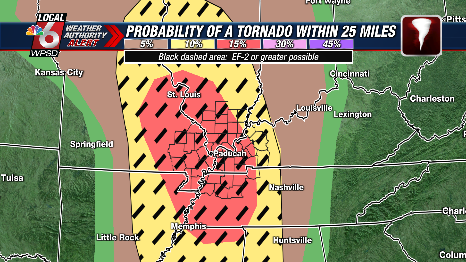 Weather Authority Alert for possible severe storms Friday night | News ...