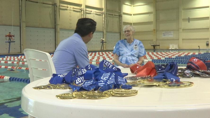 300-plus medals and counting: 93-year-old swimmer eyeing future ...