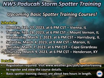 National Weather Service of Paducah details upcoming SKYWARN classes in ...