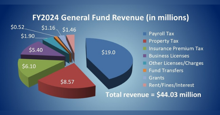 The 2024 fiscal year began this month and the budget breakdown can now ...