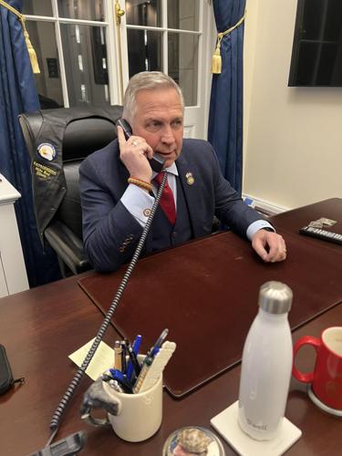 Rep. Bost apologizes for technical issues during town hall | News ...