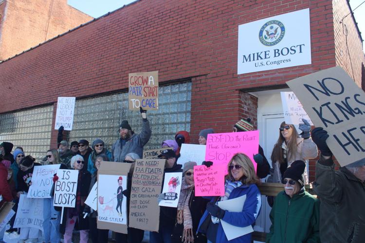 Rep. Bost apologizes for technical issues during town hall | News ...