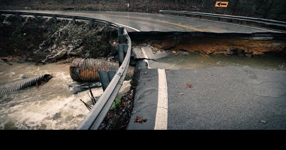 Heavy rain, flooding impacting Chattanooga roads | News | WPSD Local 6