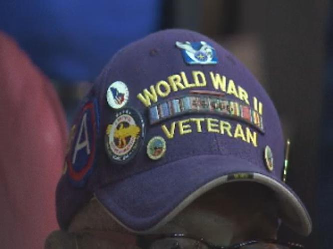 WWII Veterans participate as all service men and women are honored with ...