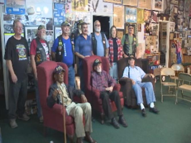 WWII Veterans participate as all service men and women are honored with ...