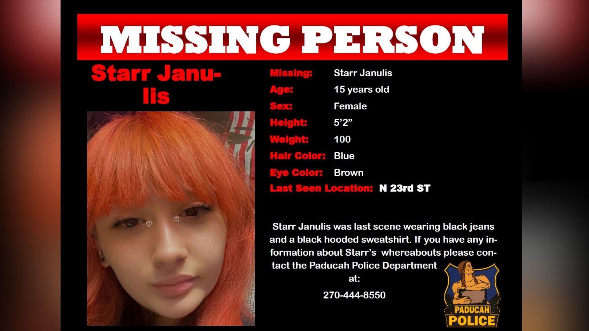 PPD requests assistance in locating missing teen | News | WPSD Local 6