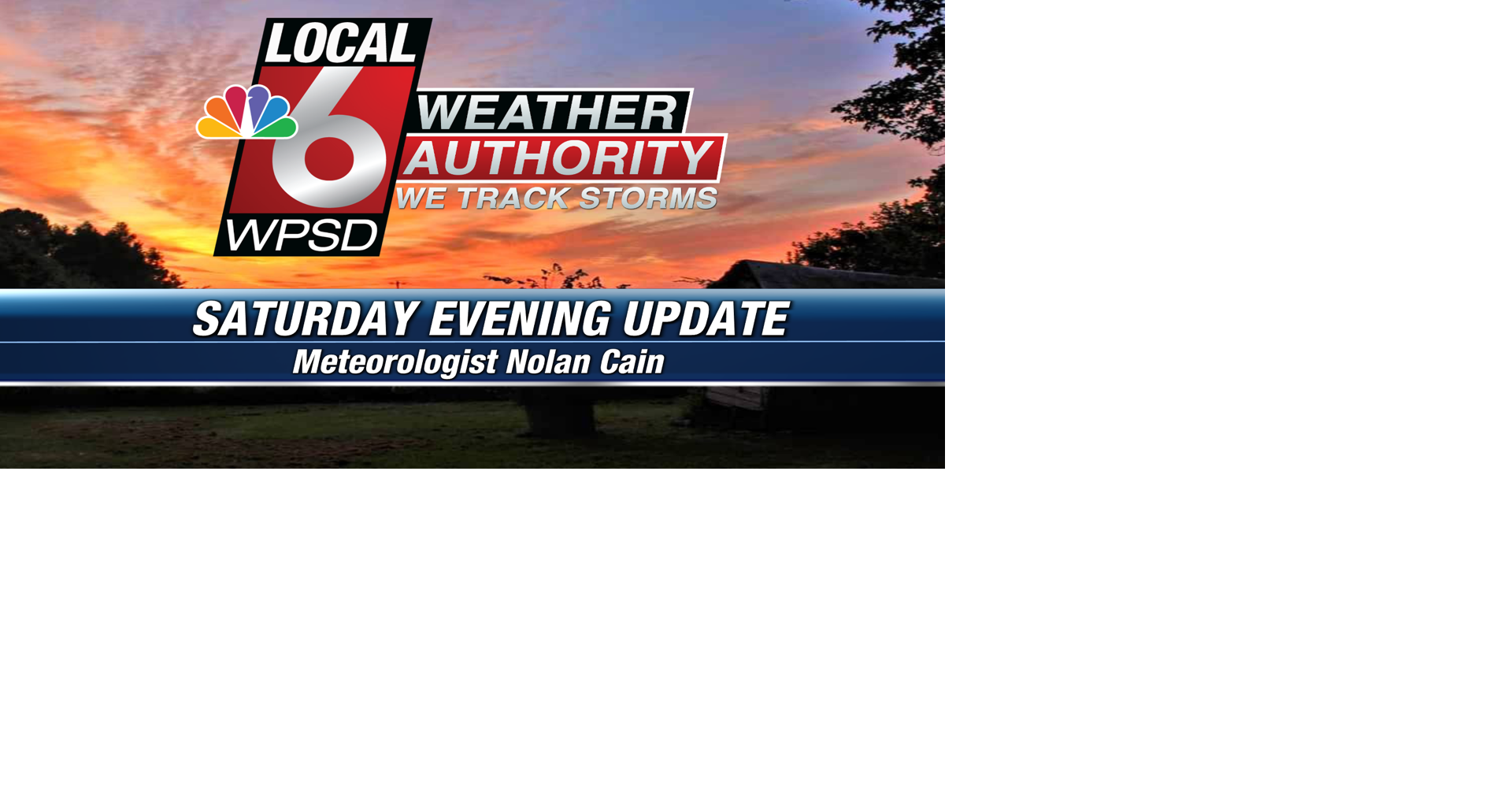 Saturday Evening Weather: April 6, 2024 | Your Forecast | WPSD Local 6