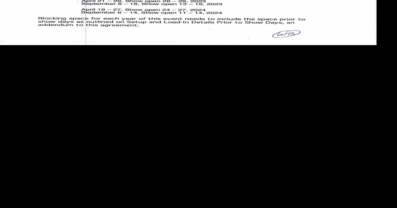 Convention Center and AQS Contract 2020 to 2024 | | WPSD Local 6