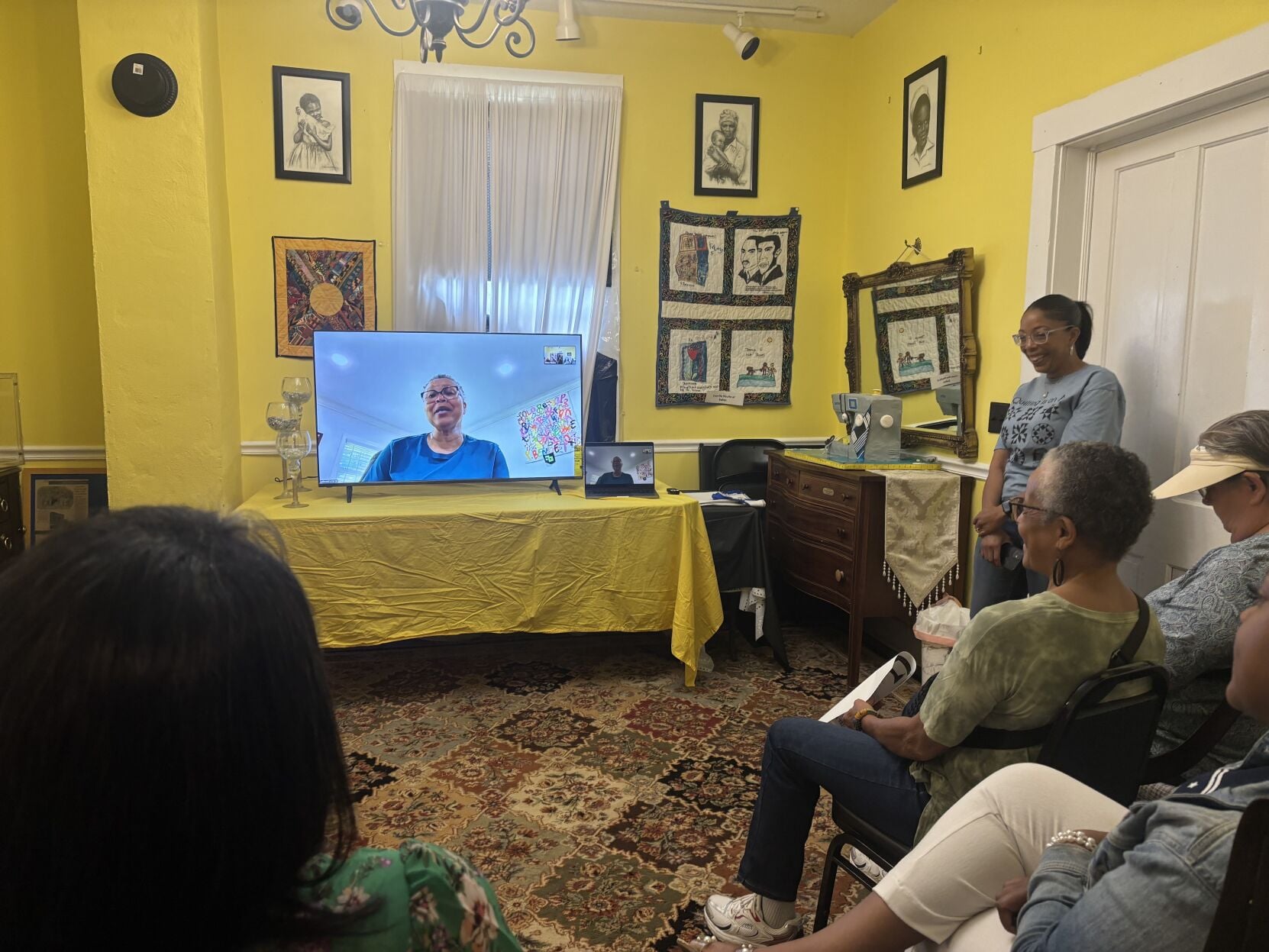 Gee's Bend quilter shares stories of intergenerational craft ...