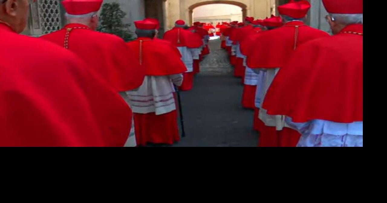 WATCH LIVE: Black smoke billows from Sistine Chapel ceiling; no Pope ...