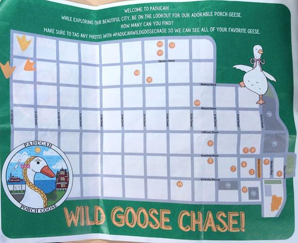 Wild Goose Chase map guides visitors to Paducah businesses | | WPSD Local 6