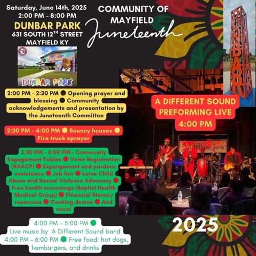 Mayfield to celebrate Juneteenth with community festivities, history ...
