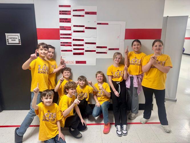 Lyon County Elementary secures victory in Regional Academic Team ...