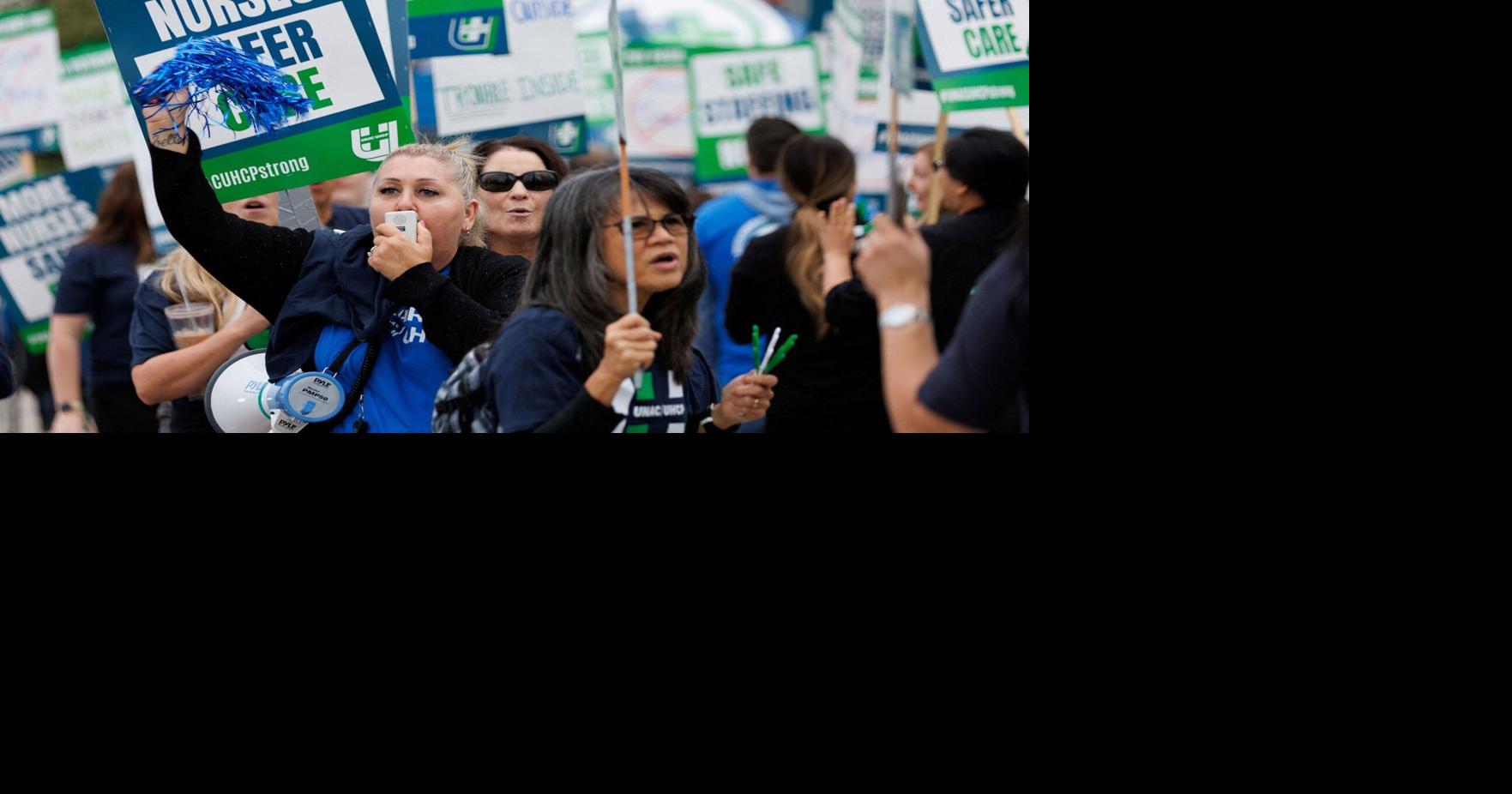 Kaiser Permanente workers start to walk off the job. It’s set to become ...