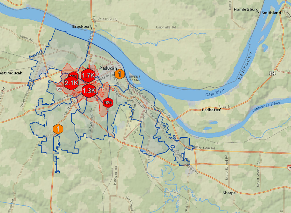 Large outage was precautionary measure, Paducah Power says | News ...