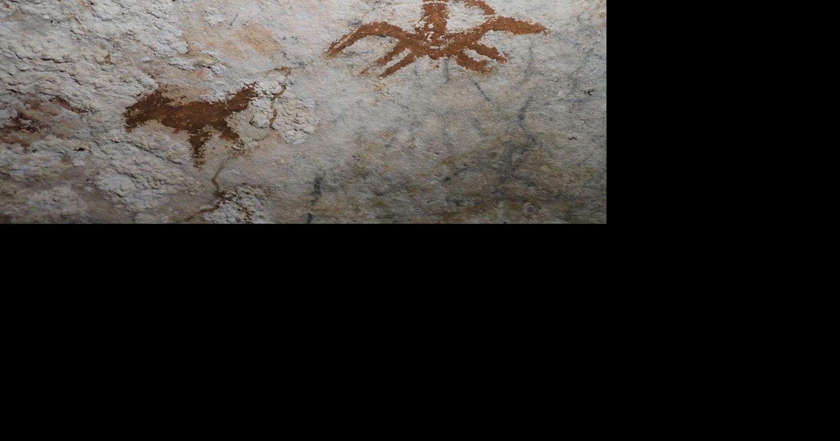 Discovered: An outline of a hand that’s at least 67,800 years old ...