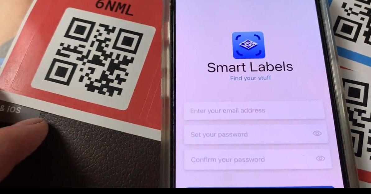 QR code stickers can help keep your chargers and gadgets organized ...