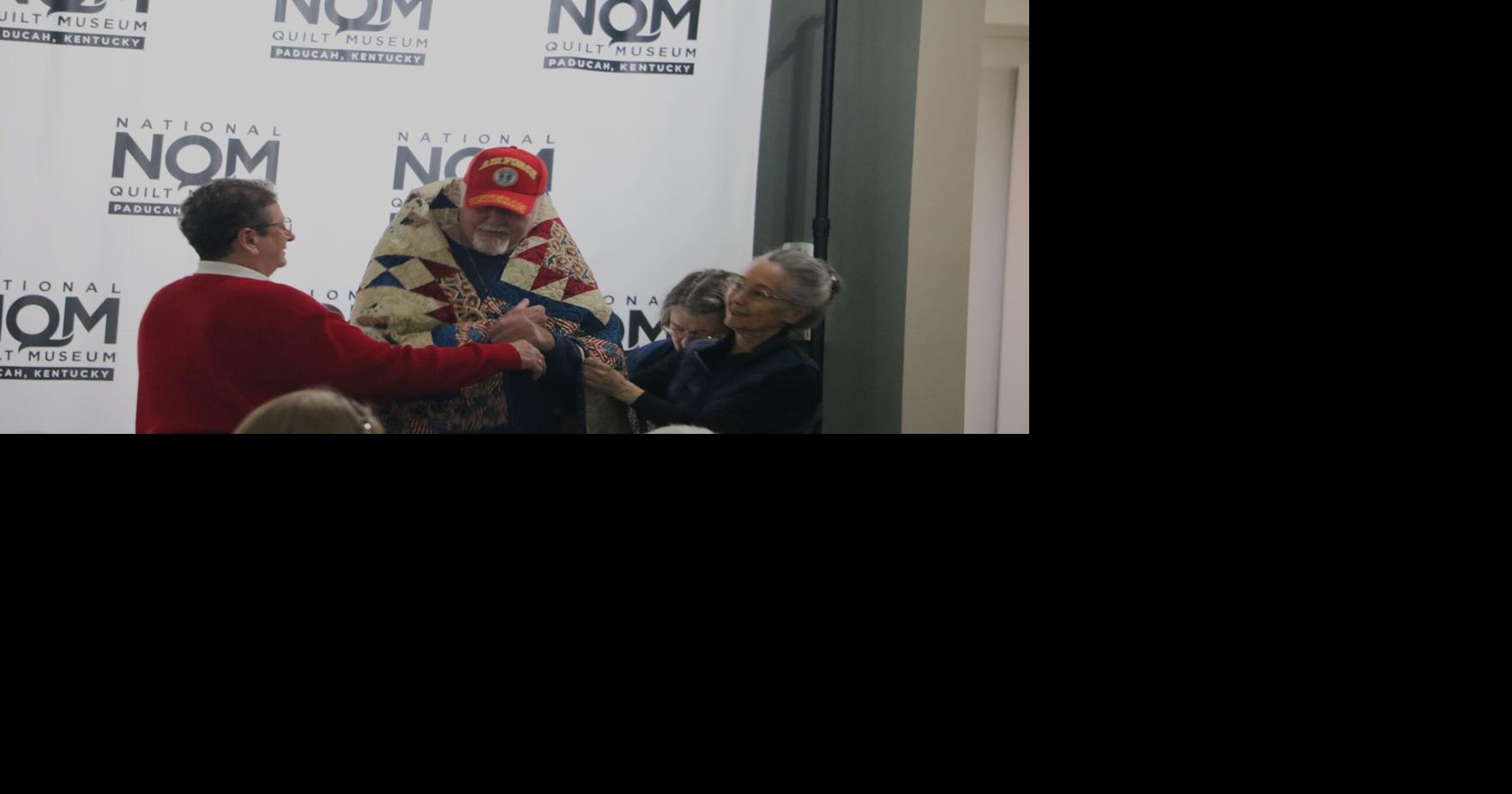 National Quilt Museum honors veterans with Quilts of Valor ceremony ...