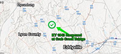 Construction complete at Crab Creek Bridge in Lyon County, road ...