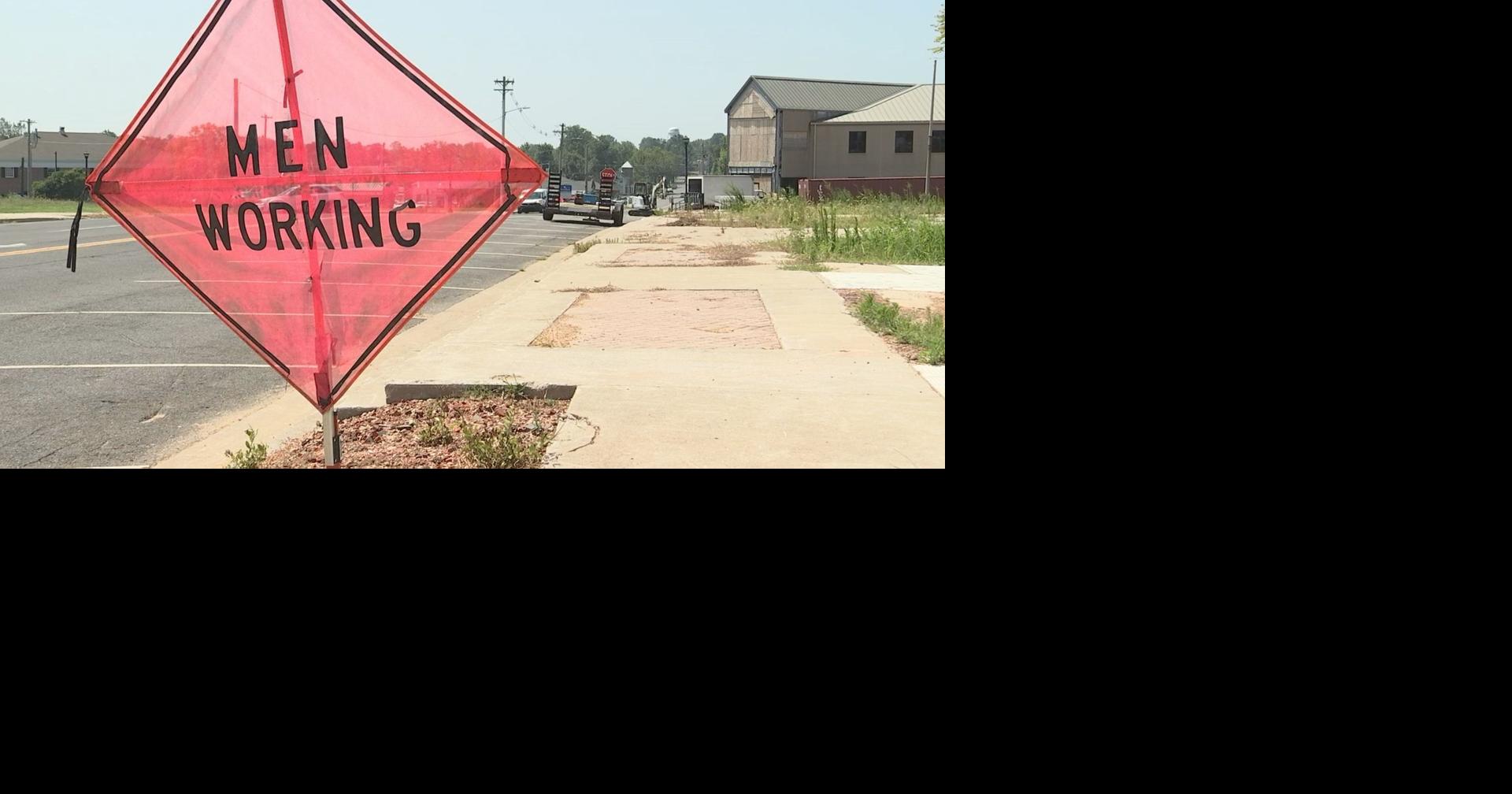 Work continues on U.S. 45 and other roads in downtown Mayfield after ...
