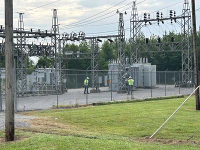 Blown transformer leaves nearly 2,000 without power in Graves ...