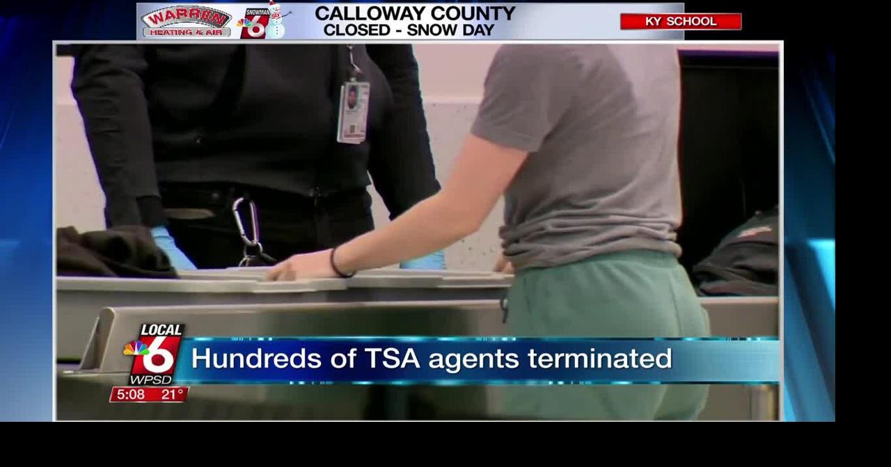 Hundreds of TSA agents terminated | Latest Videos | WPSD Local 6