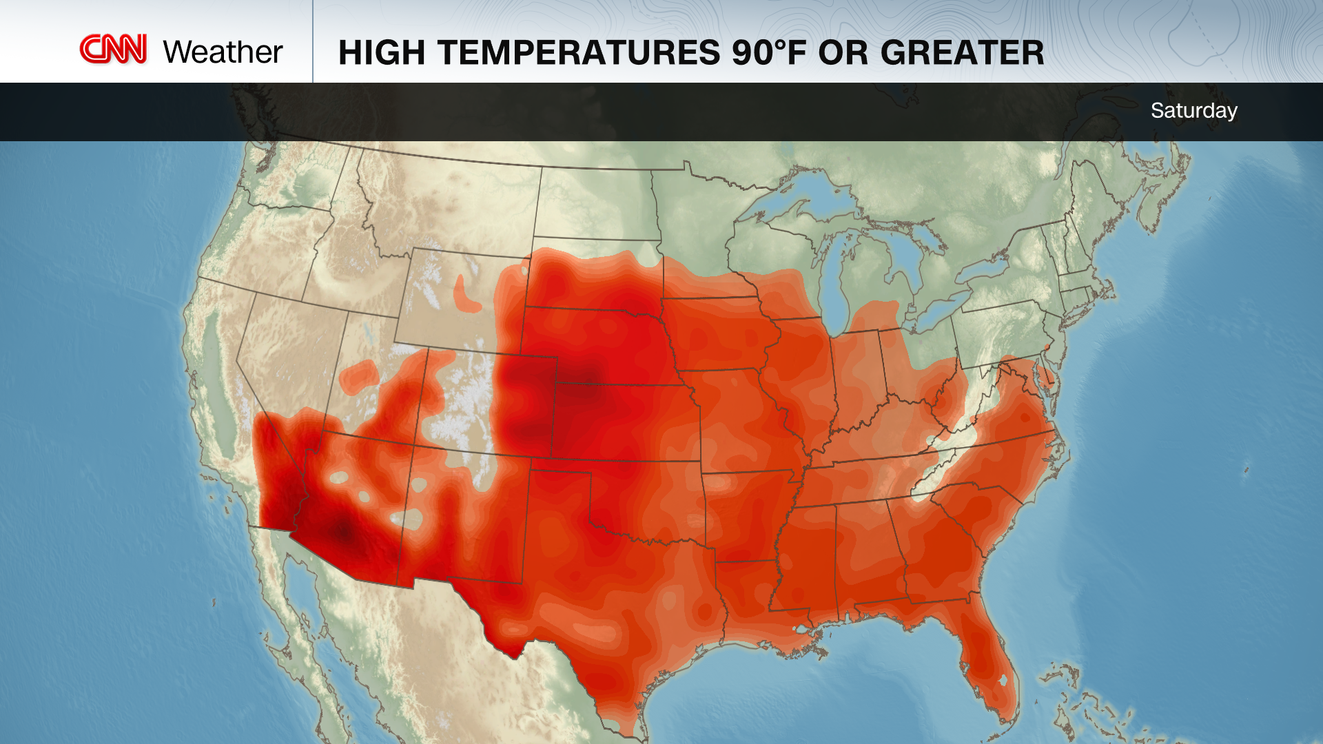 A potent heat dome is building over the US, sending temperatures into the triple digits | News ...