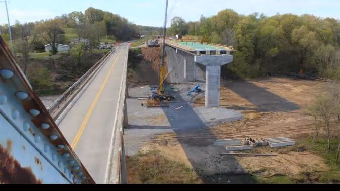 KYTC time-lapse video shows progress on U.S. 60 Cumberland River ...