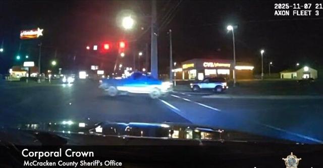 McCracken County sheriff releases video of Nov. 7 pursuit incident ...