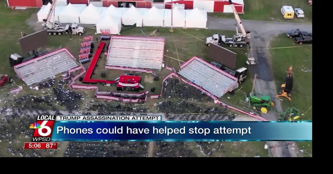 Secret service radios at Trump assassination attempt rally | Local News ...