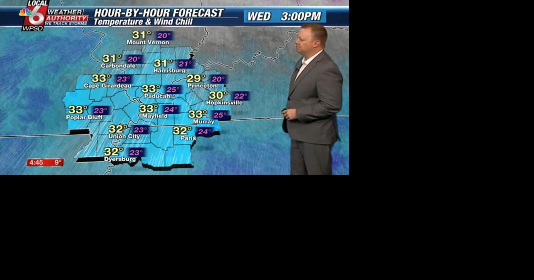 Wake up weather 1.22.25 | Newsletter Stories | WPSD Local 6