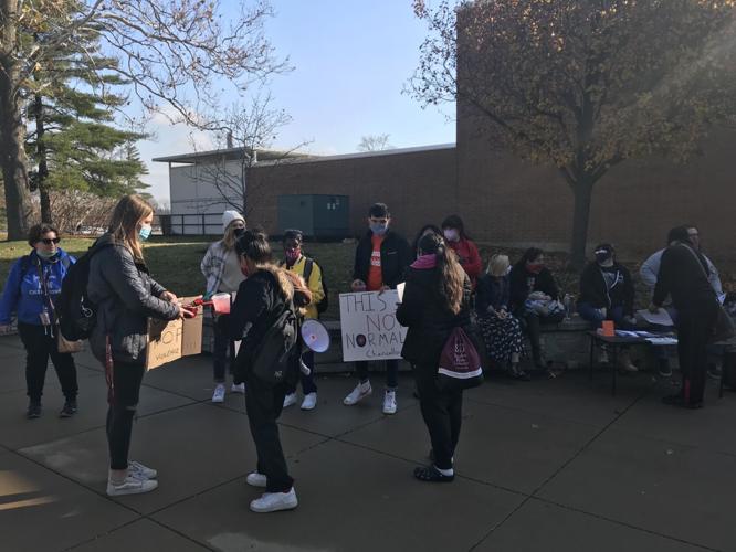 SIU students protest schools response to gun violence | News | WPSD Local 6