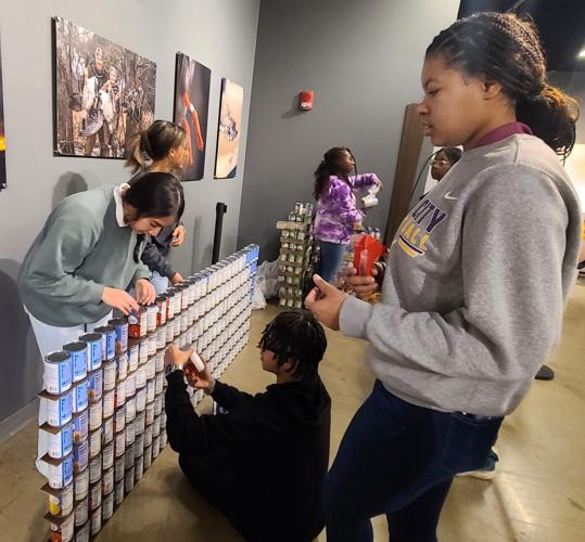 Union City students piece together winning effort in Canstruction Jr ...