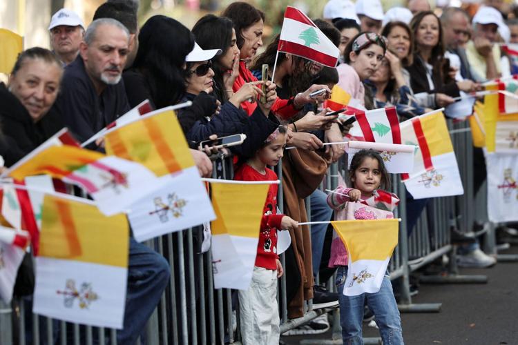 Pope Leo arrives in Lebanon, bringing call for unity in crisis-hit ...