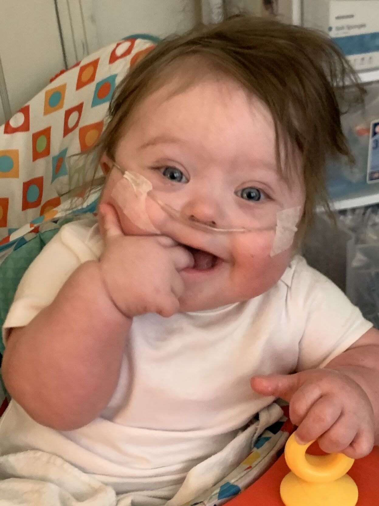 Local mother of son with Down syndrome shares stress her family faces ...