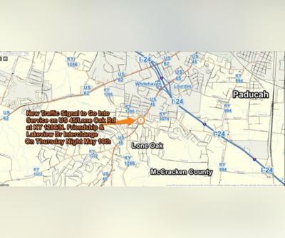 KYTC: Activation of new Lone Oak Road traffic signal delayed until ...