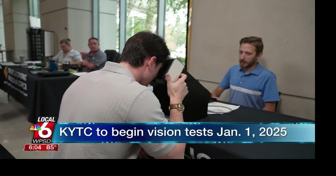 KY to require vision test for driver's licenses | News | WPSD Local 6