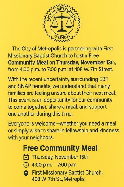 Metropolis partners with First Missionary Baptist Church to host free ...