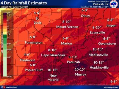 National Weather Service: 4-day rainfall record broken | News | WPSD ...