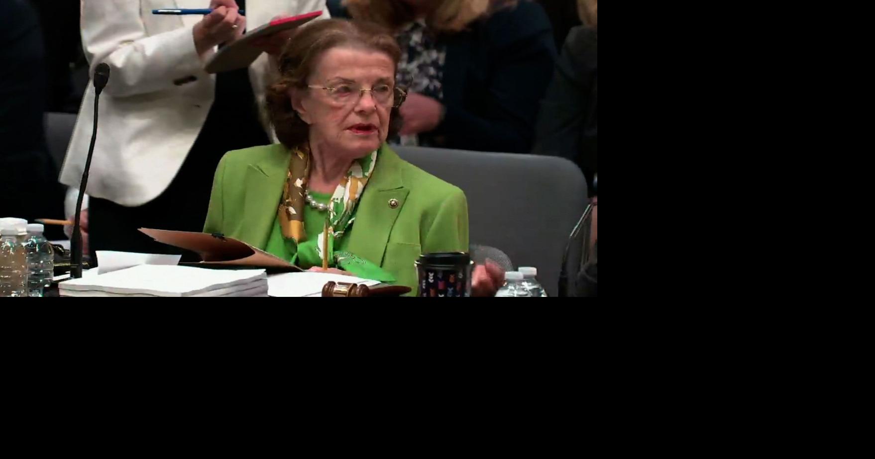 Feinstein gets confused in Senate Appropriations hearing and has to be ...