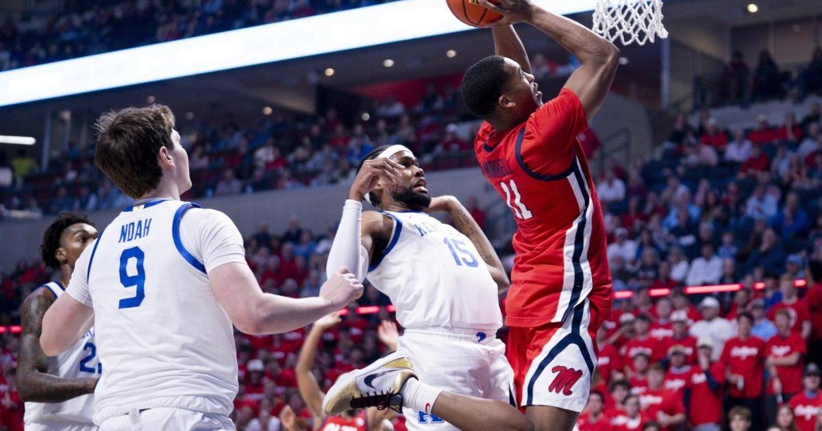 Murrell scores 24, No. 25 Mississippi uses early surge to beat No. 14 ...