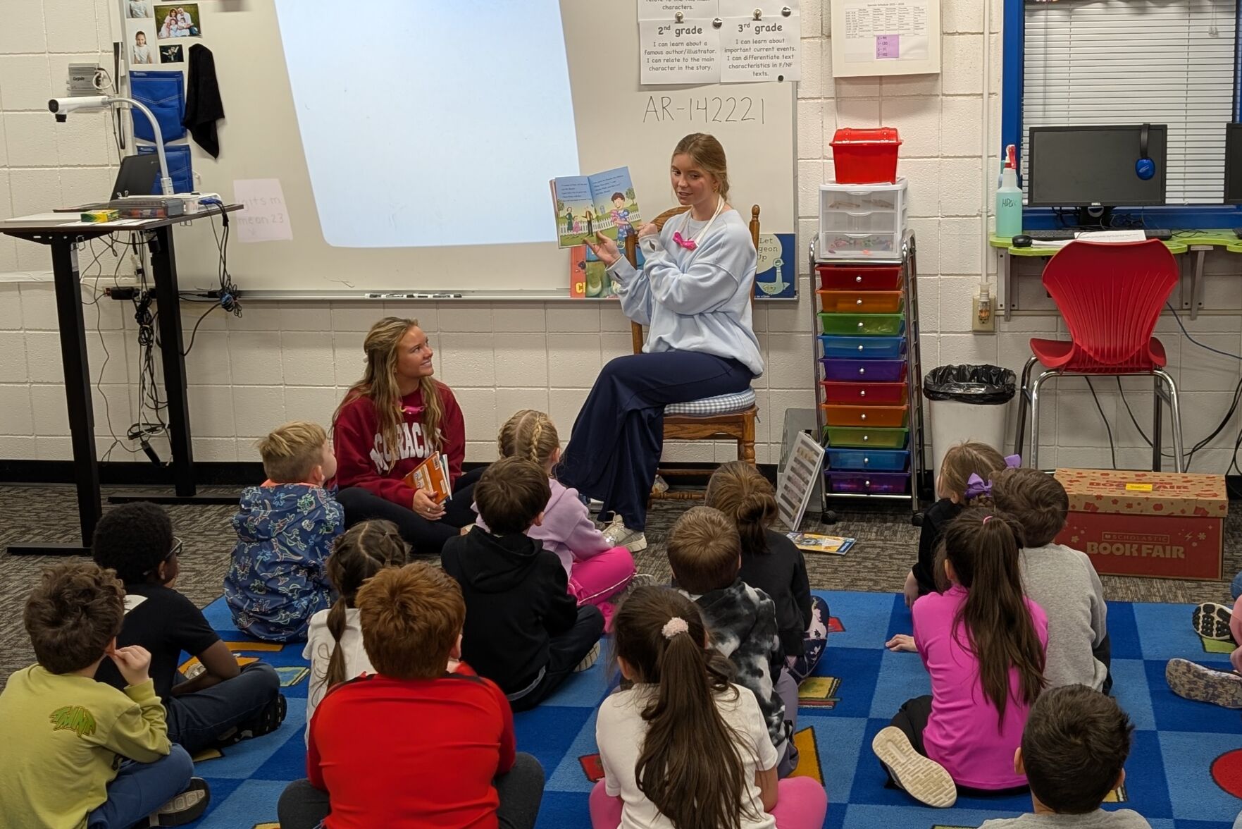 Students, volunteers promote literacy as National Read Across America ...