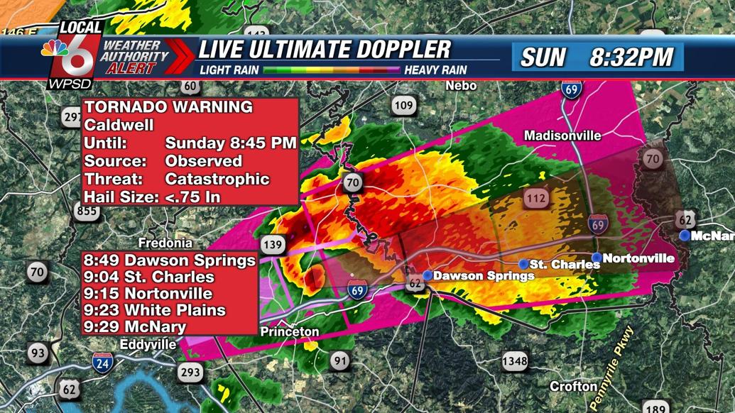 WATCH LIVE: Tornado coverage | Weather | WPSD Local 6