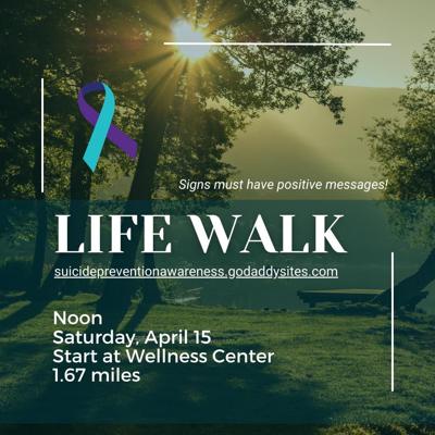 'Please get help:' Life Walk organizer details importance of suicide ...