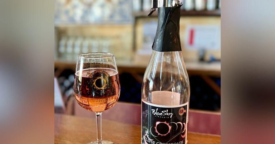 Blue Sky Vineyard prepares for eclipse event, creates special wine ...