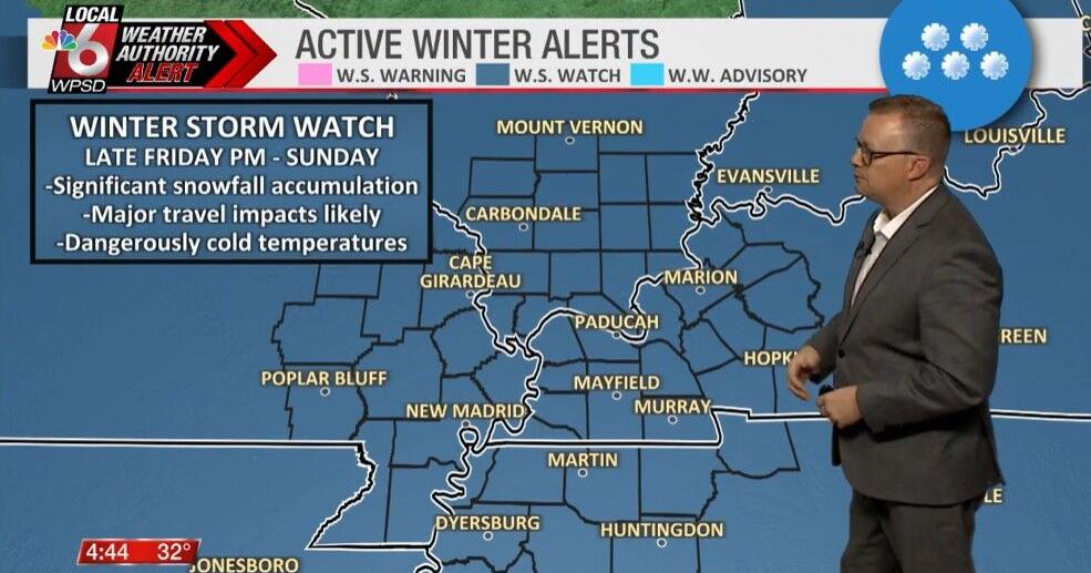 Wake up Weather 1.22.26 | Newsletter Stories | WPSD Local 6
