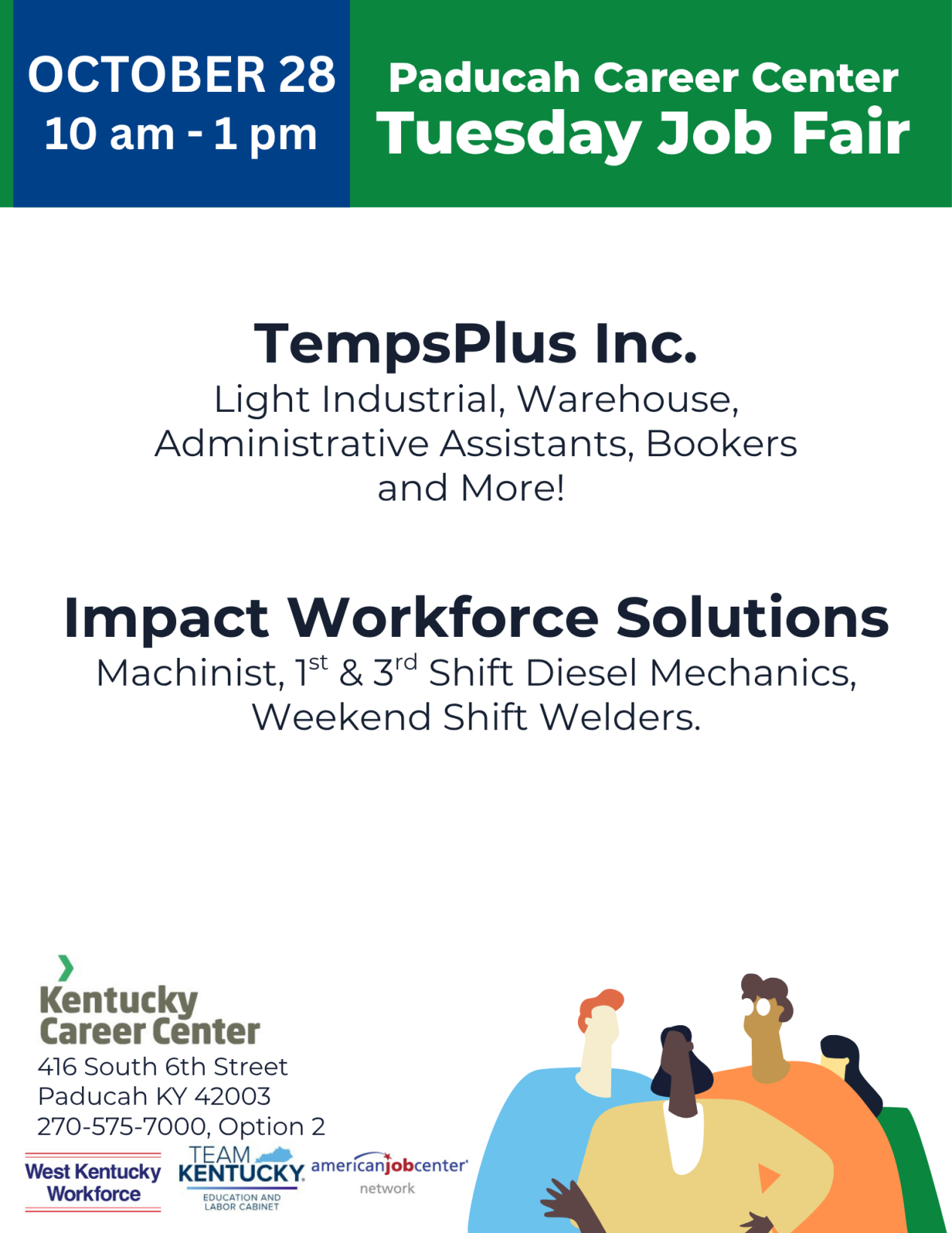 Paducah Career Center to host job fair October 28 | News | WPSD Local 6